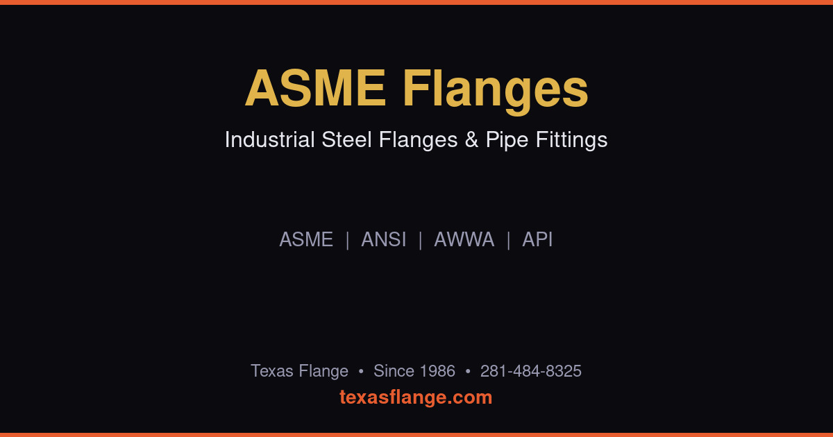 Flange Face Types: RF, FF, RTJ — When to Use Each | ASME Flanges